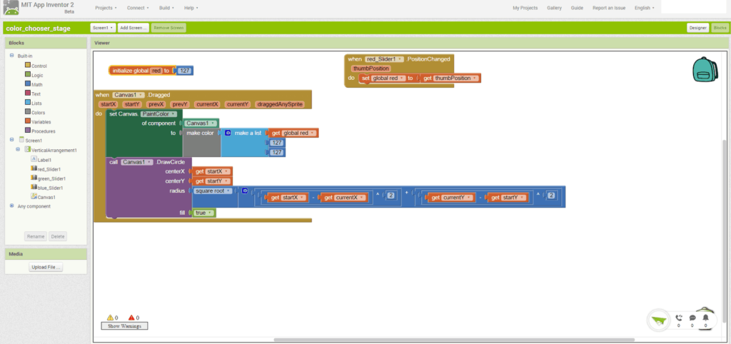 PLTW Activity 1.2.2 Introducing App Inventor Walkthrough - joeybabcock.me