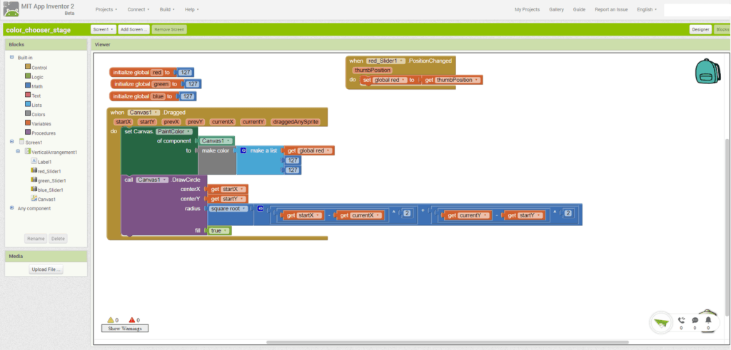 PLTW Activity 1.2.2 Introducing App Inventor Walkthrough - joeybabcock.me